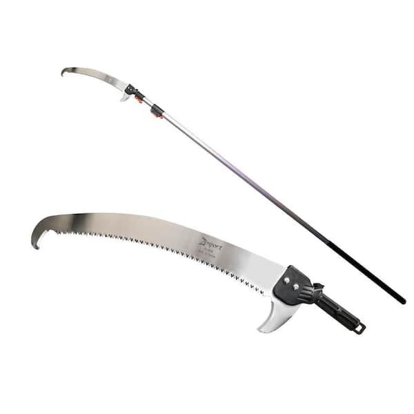 ZENPORT Telescopic Pole Saw, Extends 14.5-Feet, Steel Blade ZL795K ...