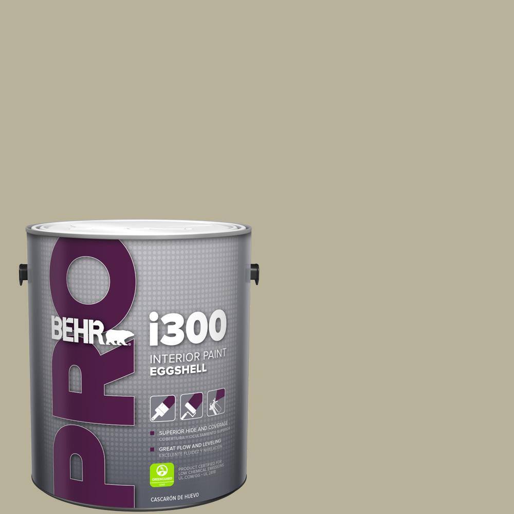 BEHR PRO 1 gal. #N340-3 Bonsai Pot Eggshell Interior Paint PR33001 ...