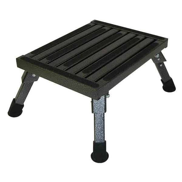 Safety Step Folding Safety Step - Small, Granite S-07C-V - The Home Depot