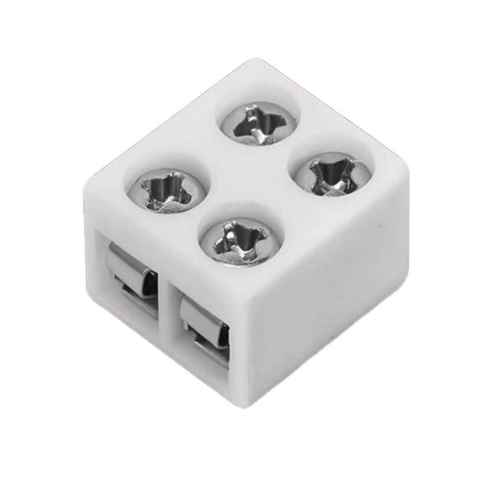 LED Strip Connectors 2-Pin 8mm Solderless, Easy-to-Install, Solid ...