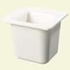Carlisle Coldmaster 6 in. Sixth Size Deep White Standard Food Pan ...