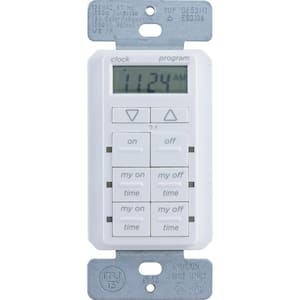 myTouchSmart Simple Set Indoor In-Wall Digital Timer (3-Pack) 1440 min ...