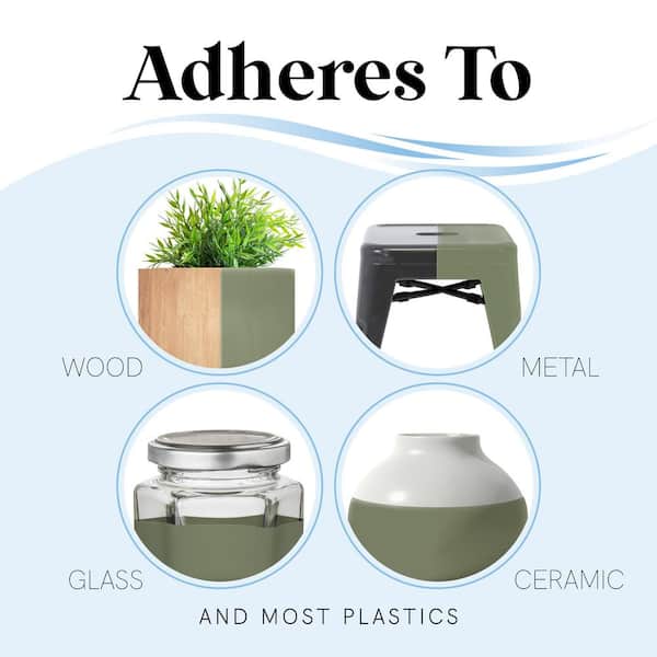 Rust-Oleum Low Odor 11 oz. Matte In The Green Low Odor Water-Based ...