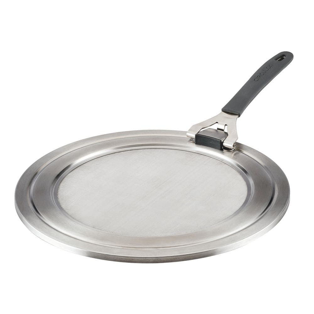 Circulon Universal 13 in. Stainless Steel Splatter Guard / Splatter ...