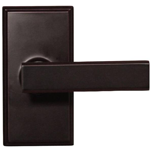Weslock Elegance Oil-Rubbed Bronze Woodward Passage Hall/Closet Utica ...