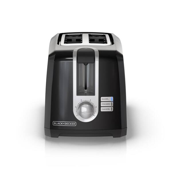 BLACK+DECKER 2-Slice Black Toaster T2569B