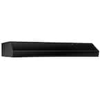 GE 30 in. Over the Range Convertible Range Hood in Black JVX3300DJBB