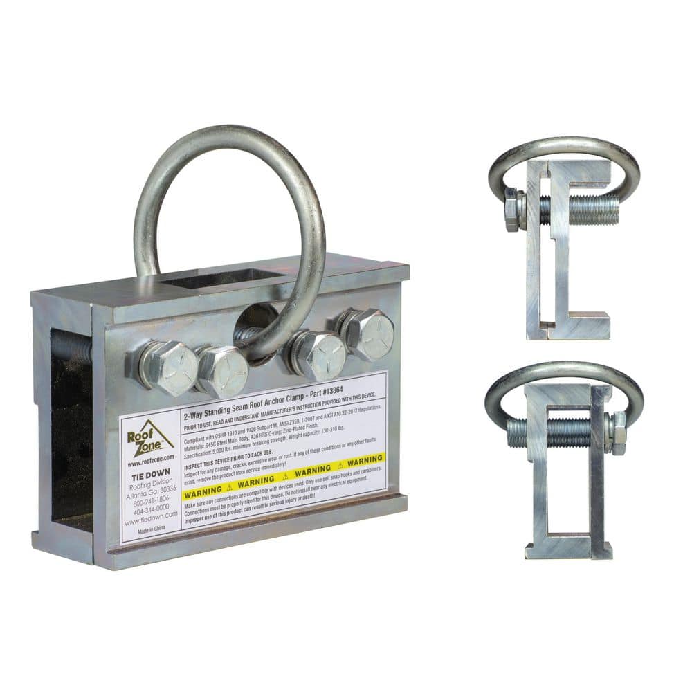 Standing Seam Fall Protection Roof Anchor Roof Safety Tool 13864 - The ...