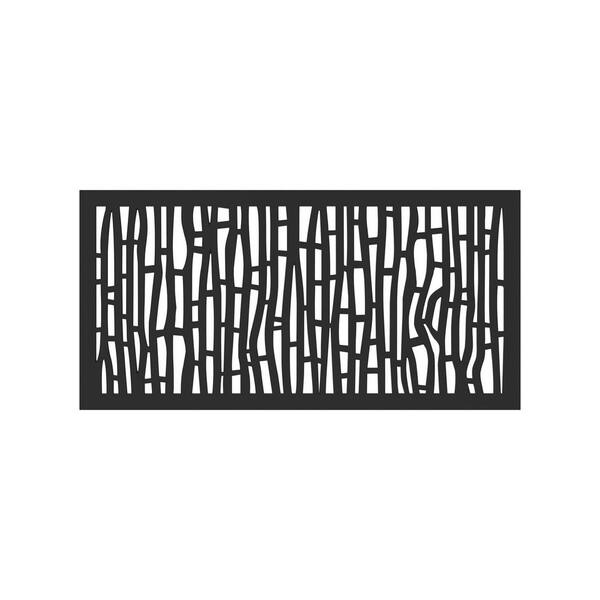 DESIGN VU Fiji 4 ft. x 2 ft. Charcoal Recycled Polymer Decorative ... DESIGN VU Fiji 4 ft. x 2 ft. Charcoal Recycled Polymer Decorative ...