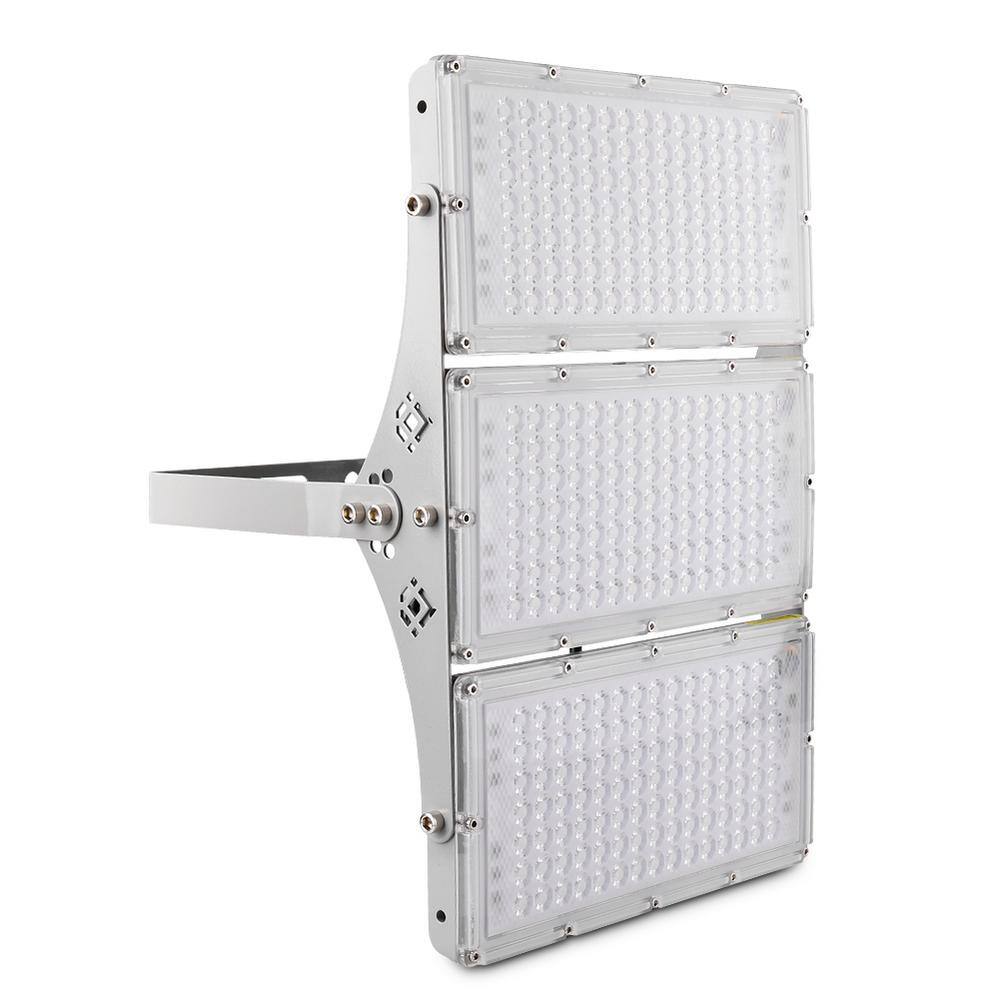 CIPACHO 300-Watt 180-Degree Black Outdoor Integrated LED Thin Flood ...