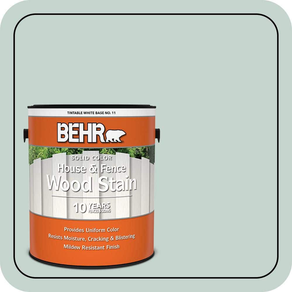 BEHR 1 gal. #N430-2 Nature's Reflection Solid Color House and Fence ...