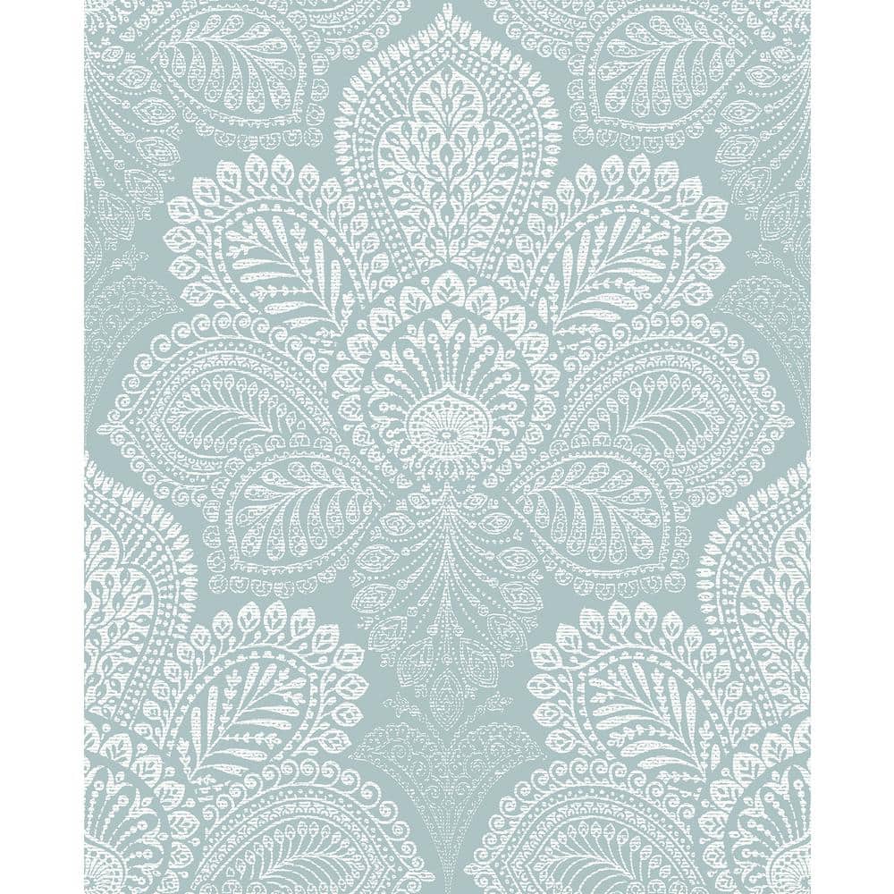 Reviews for A-Street Prints Triumph Light Blue Medallion Light Blue ...