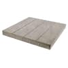 Pavestone Avanta XL 24 in. x 24 in. x 2 in. Antiique Pewter Platinum Square Concrete Step Stone ...