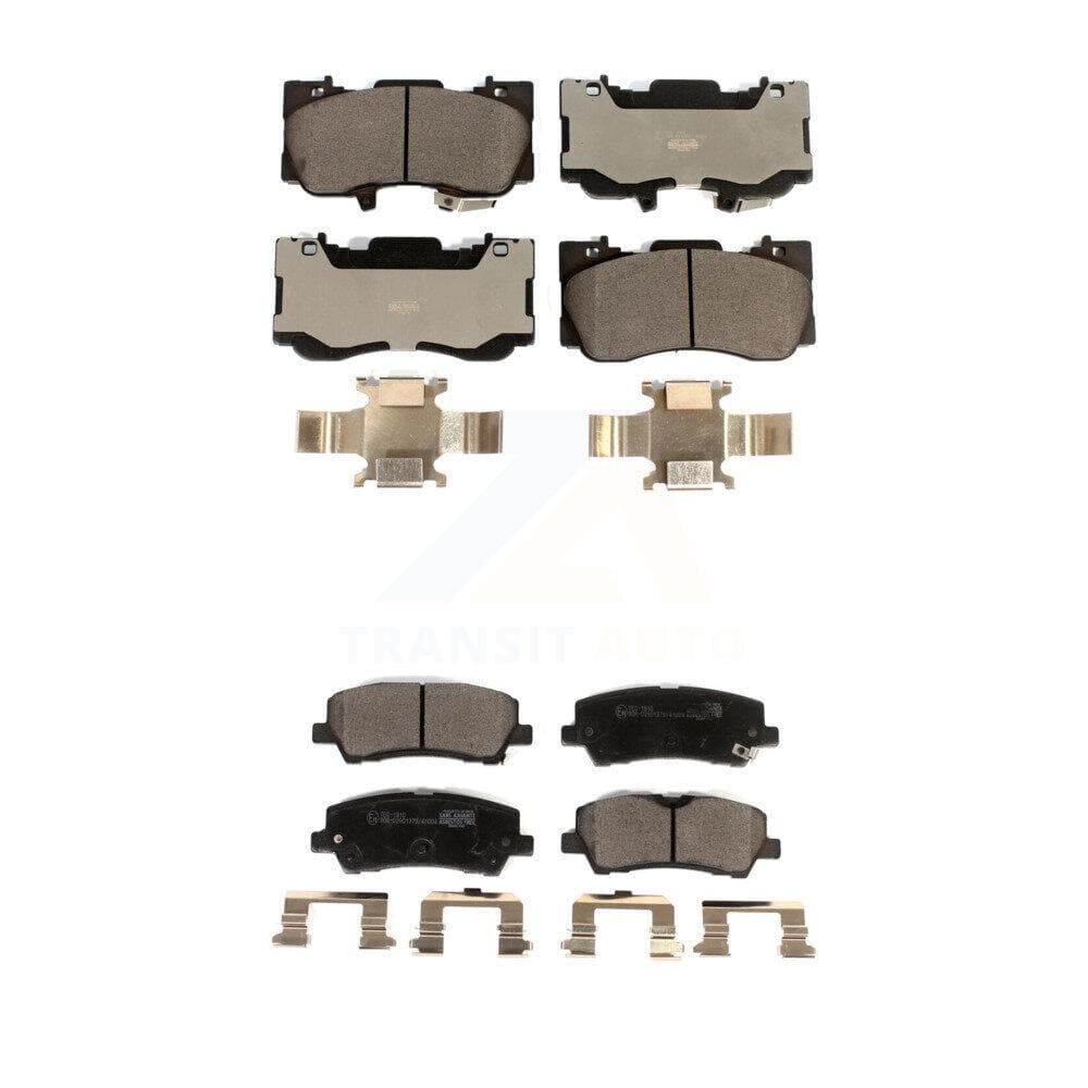 TEC Front Rear Ceramic Brake Pads Kit for ford Mustang KTC-100591 KTC ...