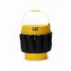 CAT Tool storage, 18 in., 26 pockets , Black and yellow, 600-D ...