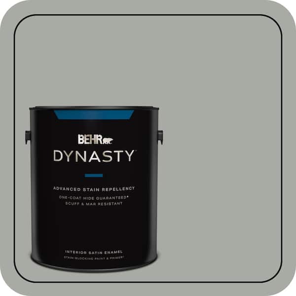 BEHR DYNASTY 1 gal. #PPU25-15 Flipper Satin Enamel Interior Stain ...