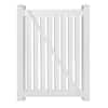 Weatherables Crestview 4 ft. W x 4 ft. H White Vinyl Pool Fence Gate ...