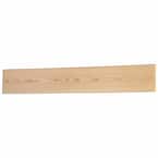 A La Maison Ceilings Natural Maple 0.5 ft. x 3 ft. Glue up Foam Wood ...