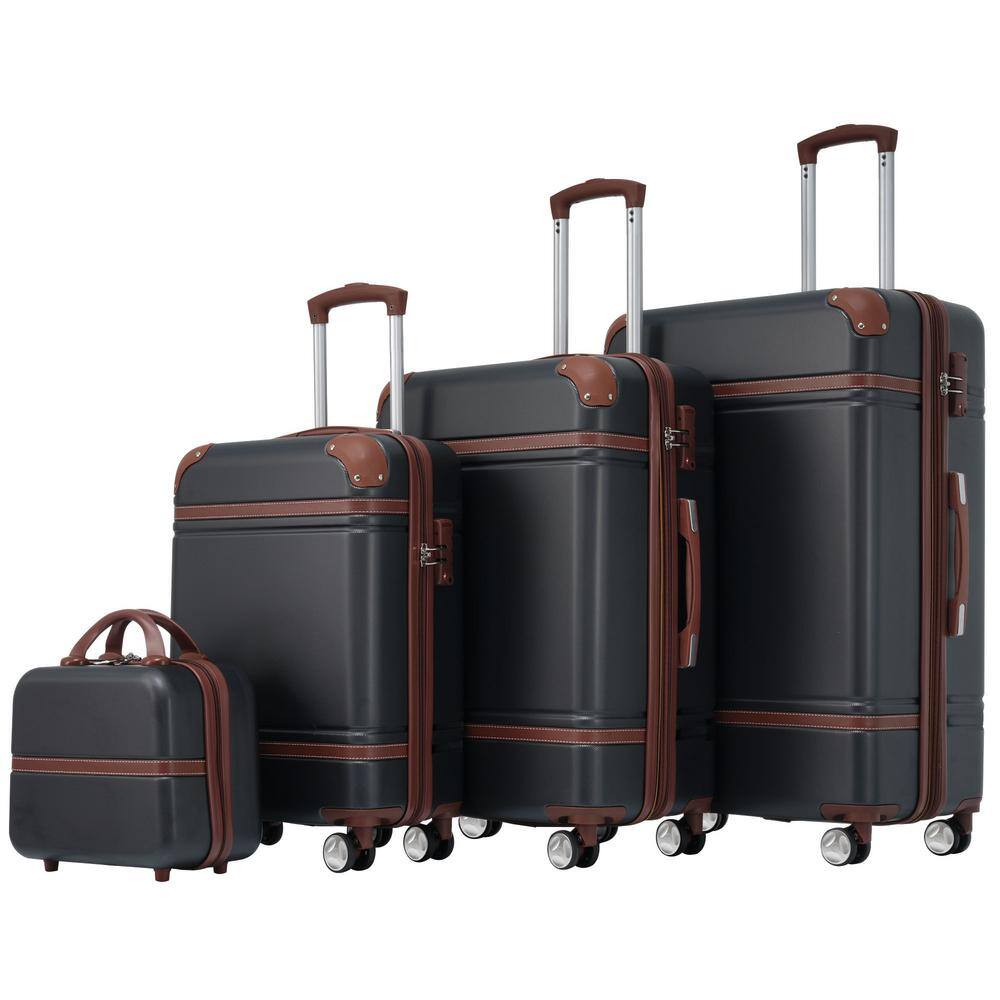 Patere 4-piece hard shell suitcase set, suitcase and toiletry bag ...