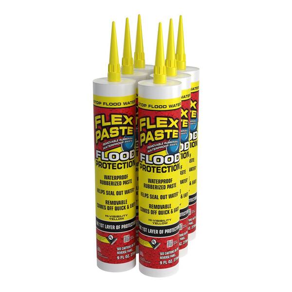 FLEX SEAL FAMILY OF PRODUCTS 9 Oz In Yellow Flex Paste Flood