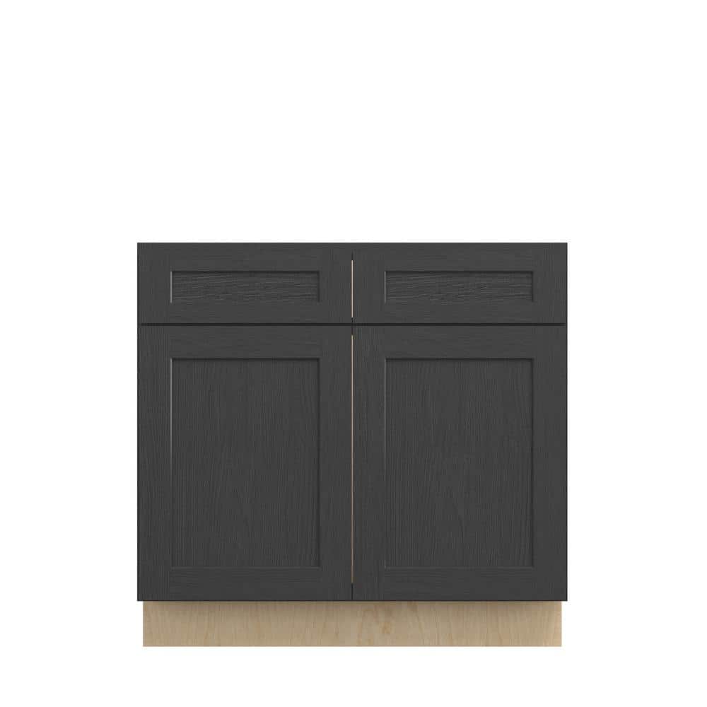 Kunal Kitchens Jamestown Recessed 36 in. W x 34.5 in. H x 21 in. D in ...