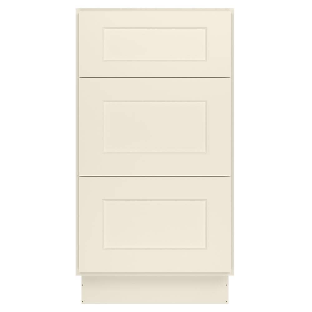 HOMEIBRO 18 in. W x 24 in. D x 34.5 in. H in Antique White Plywood ...