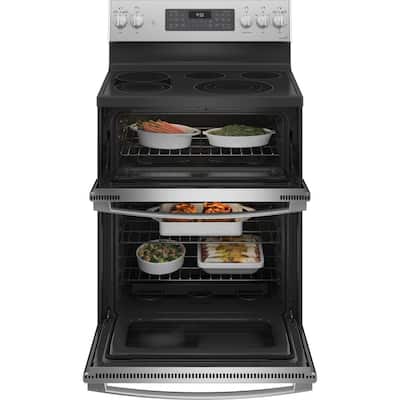GE - Double Oven Electric Ranges - Electric Ranges - The Home Depot