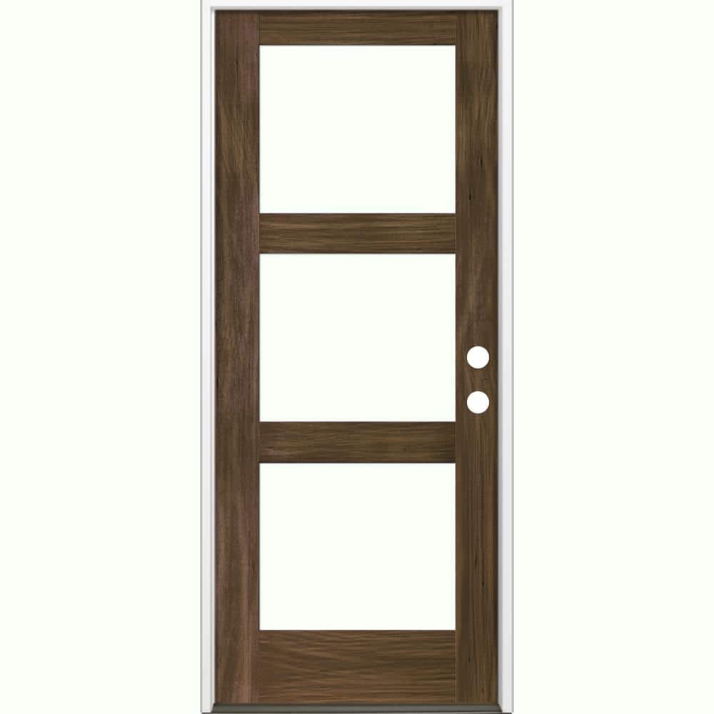 Have a question about Krosswood Doors 36 in. x 80 in. Modern Hemlock ...