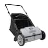 DAPPER SUPPLY Walk-Behind Outdoor Hand Push lawn Sweeper 3.5 cu. ft ...