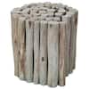 Backyard X-Scapes 72 in. L x 12 in. H Eucalyptus Wood Solid Log for ...