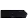 QUANTUM STORAGE SYSTEMS Black Plastic Closet Drawer Organizer DUS224 ...