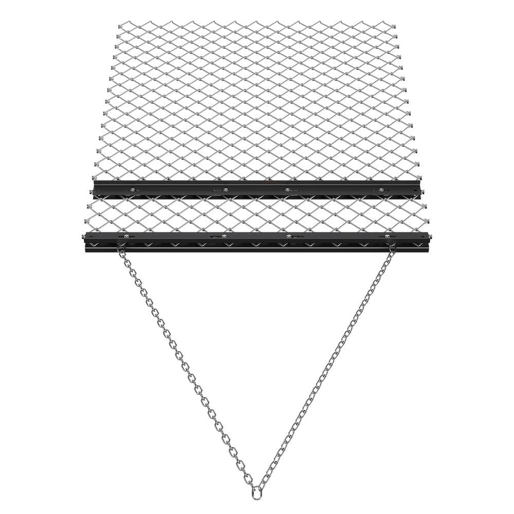 SVOPES 84 in. Drag Harrow 4 ft. x 5 ft. ATV Chain Harrow Q235 Steel UTV ...