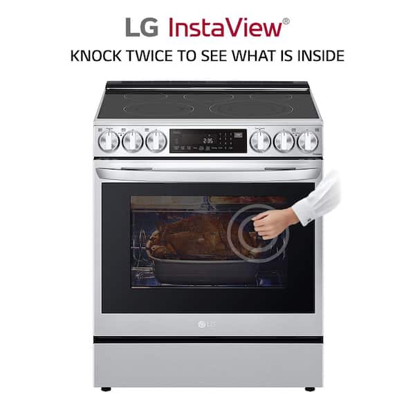 Lg electric stove home depot store