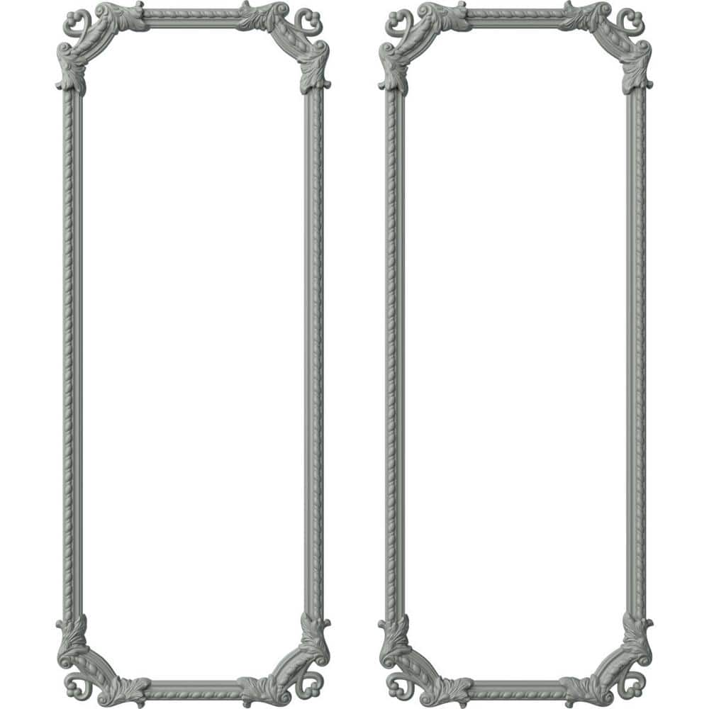 Ekena Millwork 28 in. W x 72 in. H Unfinished Polyurethane Devon Rope ...