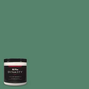 BEHR PREMIUM PLUS 8 oz. #M420-6 Tournament Field Eggshell Enamel ...