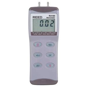 REED Instruments Digital Manometer R3002 - The Home Depot