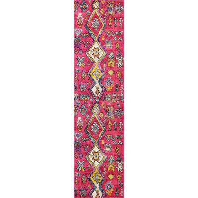 Unique Loom Sedona Cuyahoga Pink 9' 0 x 12' 0 Area Rug 3127776 - The ...