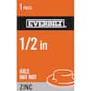 Everbilt 1/2 in. Zinc Plated Axle Hat Nut 828931 - The Home Depot