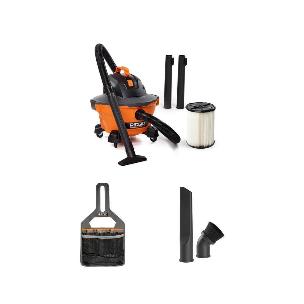 RIDGID 6 Gal. 3.5 Peak HP NXT Shop Vacuum HD06001 Wet Dry Vac with ...