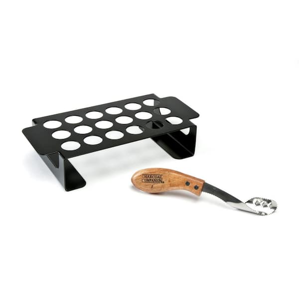 Charcoal Companion Non-Stick Chili Pepper Rack and Corer Set CC7422 ...