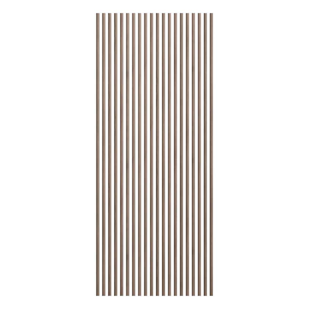 Ekena Millwork Heritage Premier Concave 94.5 in. H x 1 in. W Slatwall ...
