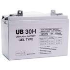 UPG 12-Volt 110 Ah L3 Terminal Sealed Lead Acid (SLA) AGM Rechargeable ...