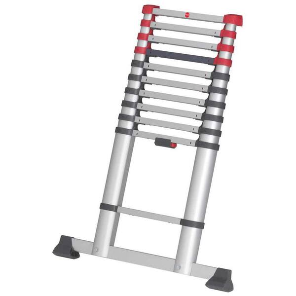 Hailo Height Adjustable Aluminum Portable Compact Telescoping Ladder ...