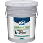 PPG Speedhide Zero 5 gal. White Interior General Zero VOC Purpose ...
