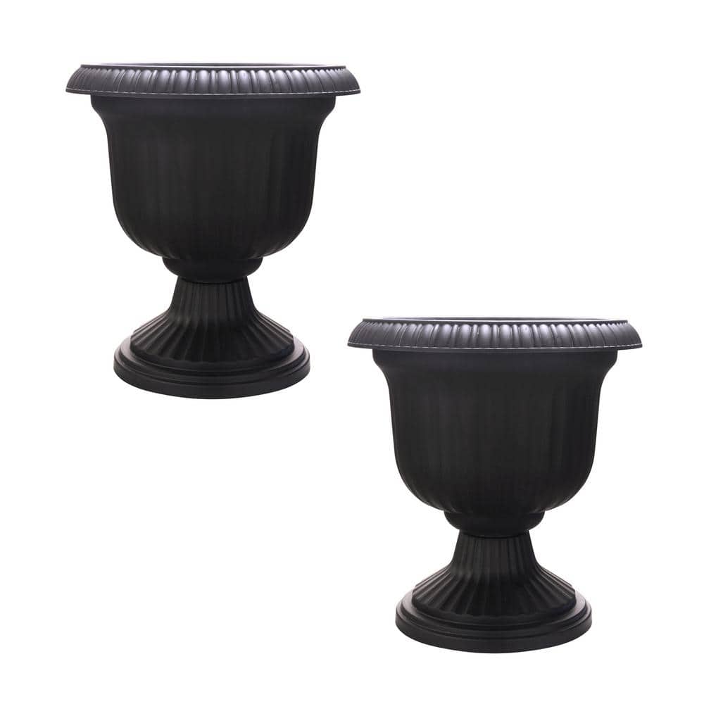 Southern Patio Utopian 19 in. L x 19 in. W x 18.8 in. H 22 qt. Black ...