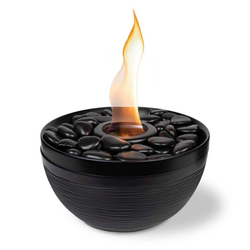 Reviews for Sterno CandleLamp Medium Tabletop Firepit Onyx with Black ...