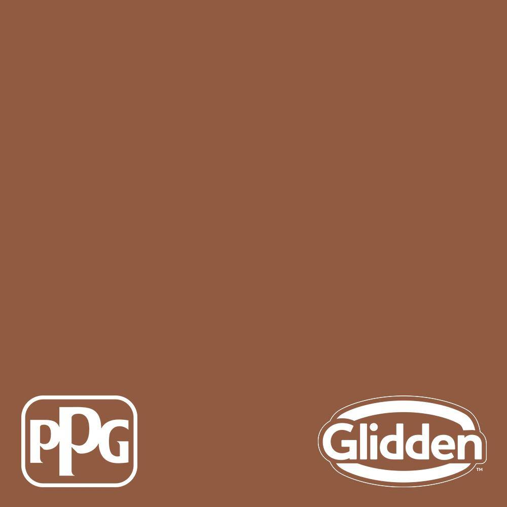 Glidden 8 oz. PPG1068-7 Spiced Cider Satin Interior Paint Sample ...
