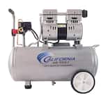 California Air Tools Quiet Flow 4.7 Gal. 1.0 HP Portable Electric Oil ...