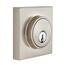 Defiant Contemporary Round Aged Bronze Double Cylinder Deadbolt 32DA1X72