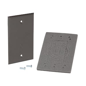 Reviews for Commercial Electric 1-Gang Blank Metallic Weatherproof ...